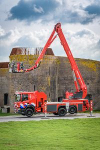New 32-metre aerial platform for the Texel fire brigade