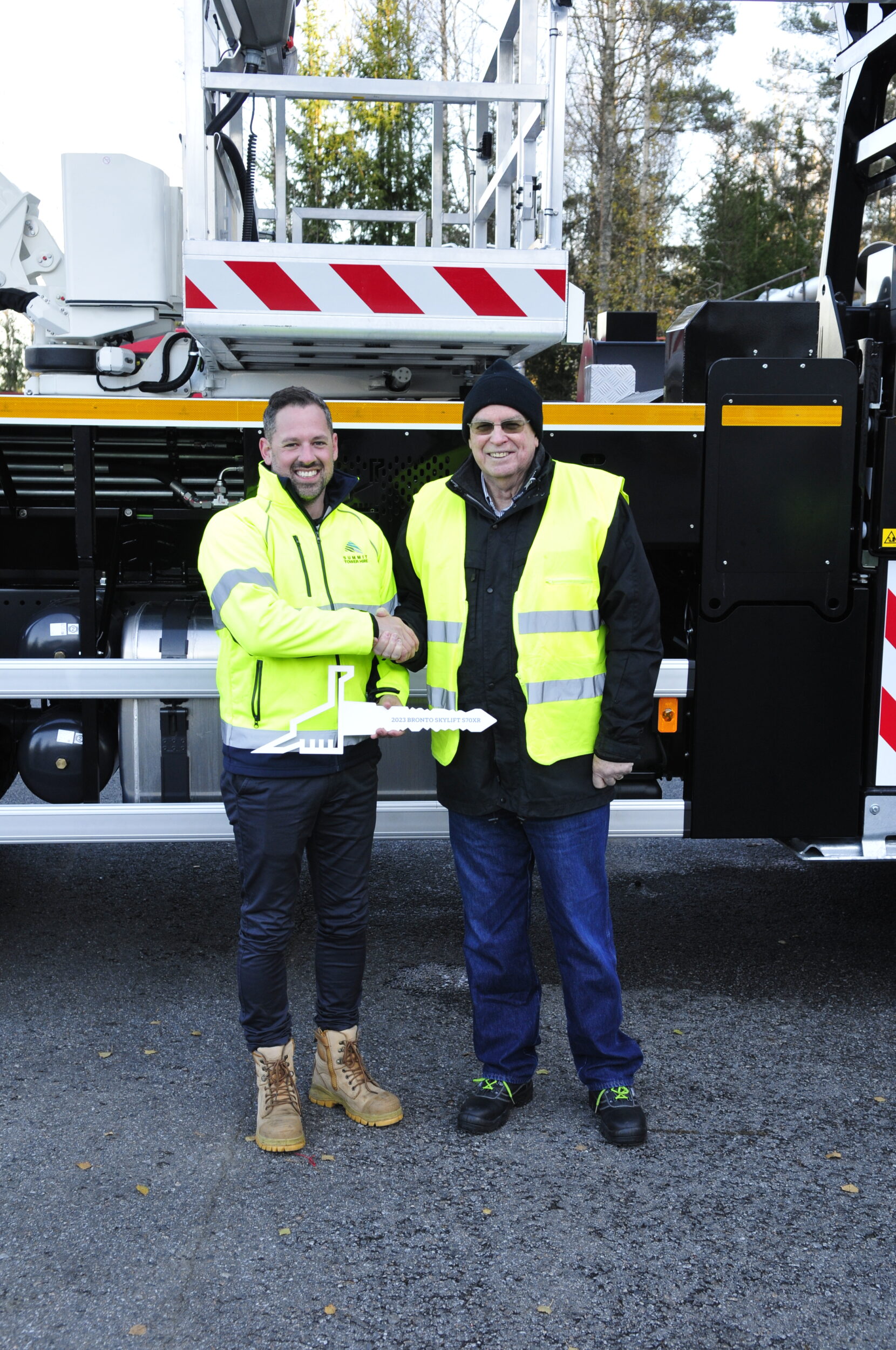 Summit Tower Hire expands their fleet with two Bronto aerial platforms ...