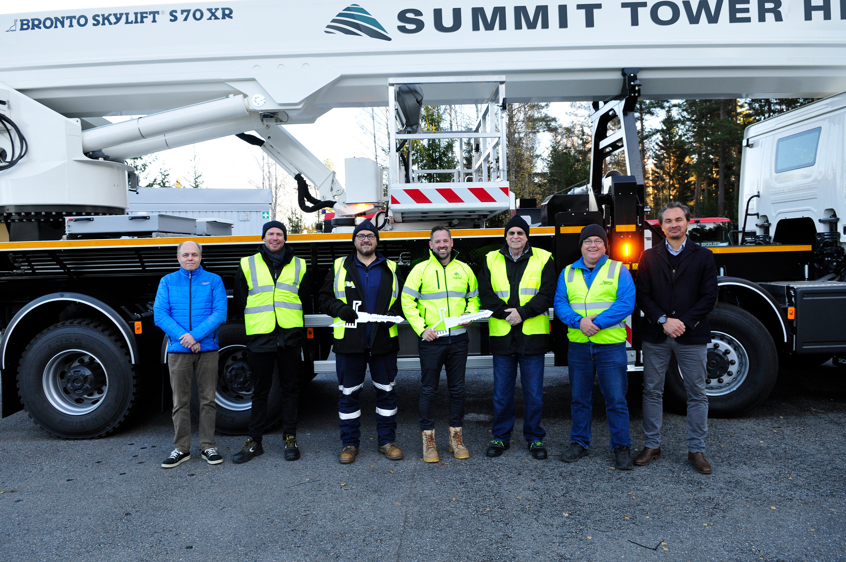 Summit Tower Hire expands their fleet | Bronto Skylift