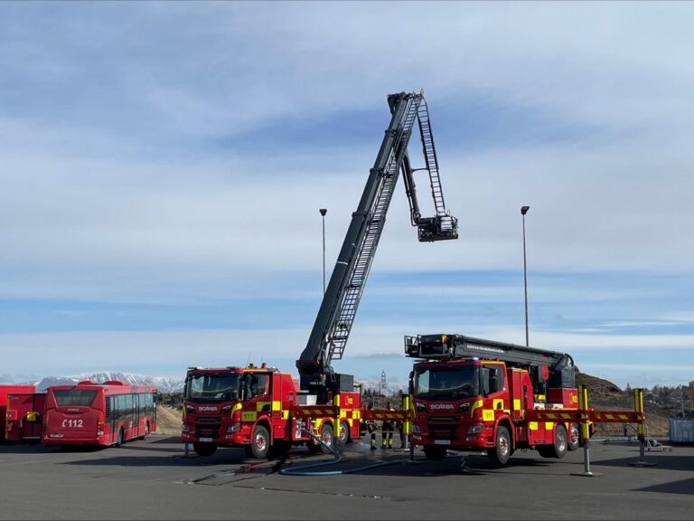 Reykjavik secures two fire-and-rescue Brontos for Iceland | Bronto Skylift